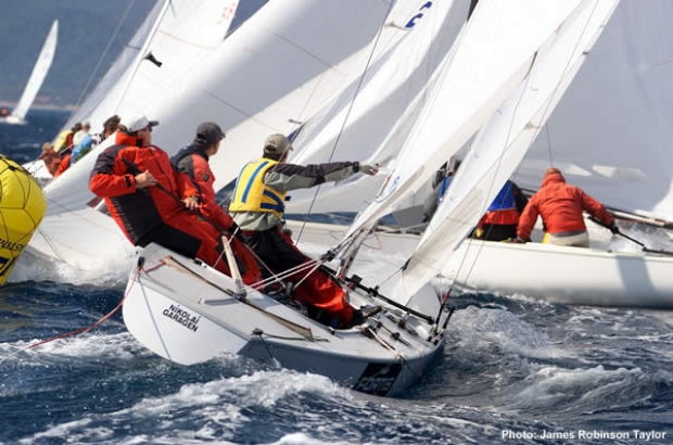 A report from day two of the Soling Worlds | The Daily Sail