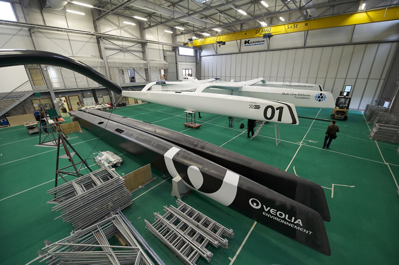 MOD70 takes shape | The Daily Sail