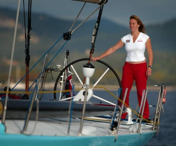 Well known for her ocean rowing, but a newbie sailor, Debra Searle ...